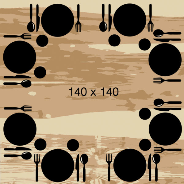 Quelles dimensions de table pour vos convives ? / Artmeta