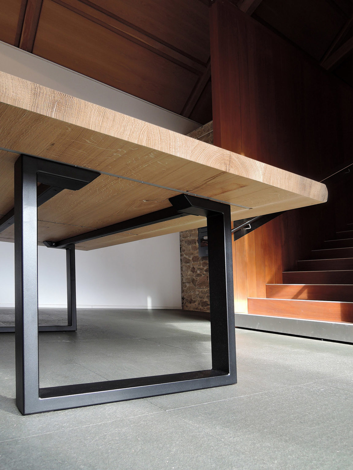 Table Urbaine / Bois et Métal / sur Mesure & Artisanal